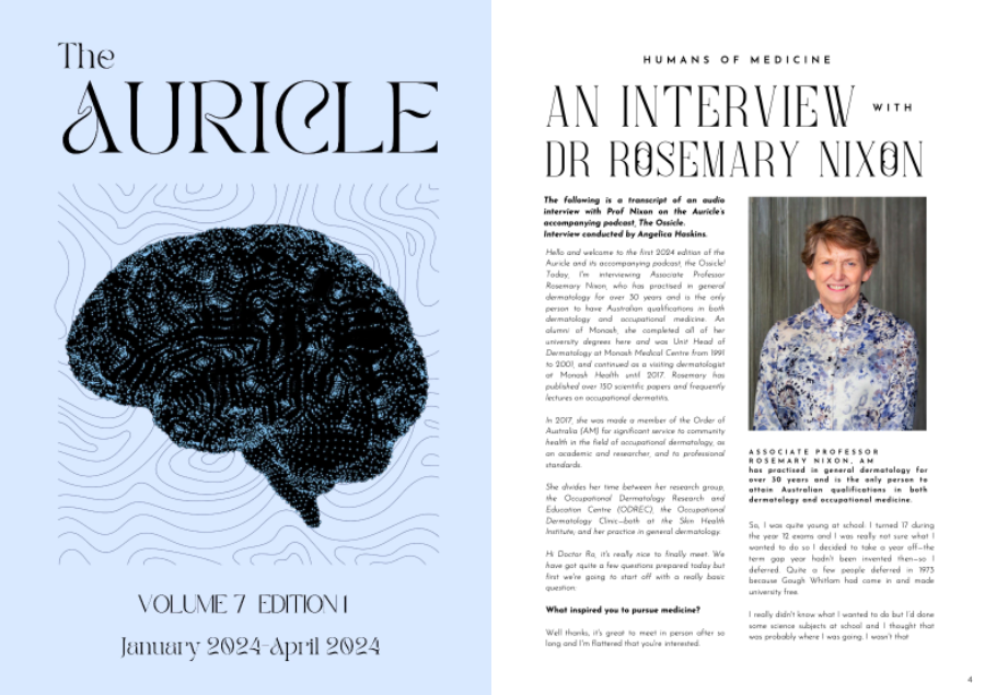The Auricle: Issue 1, 2024 – The Auricle